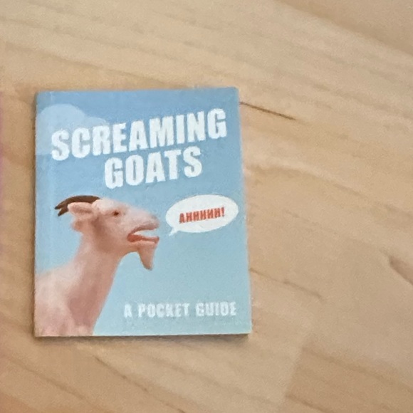 Toys | Pocket Guide To Screaming Goats | Poshmark